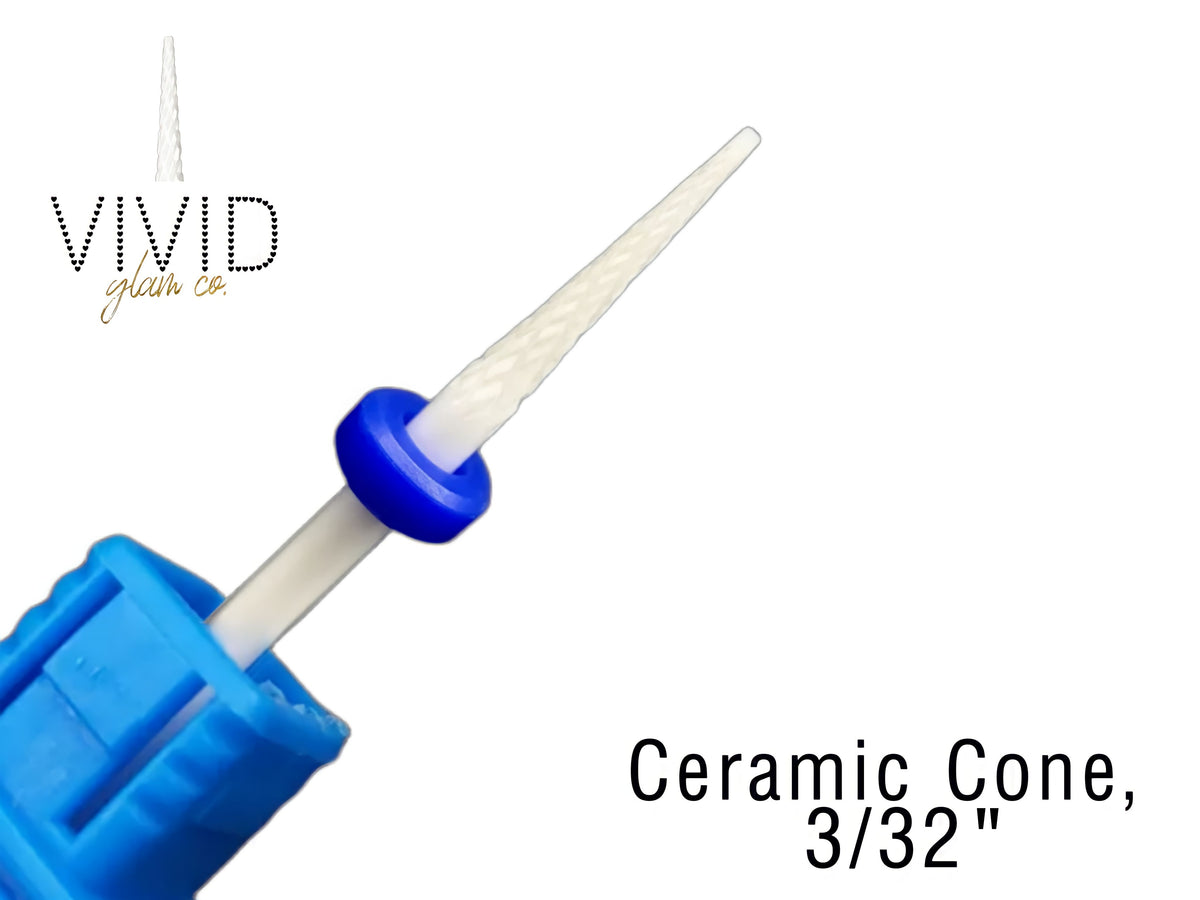 Ceramic Cone Bit, 3/32", Medium – VIVID GLAM CO.